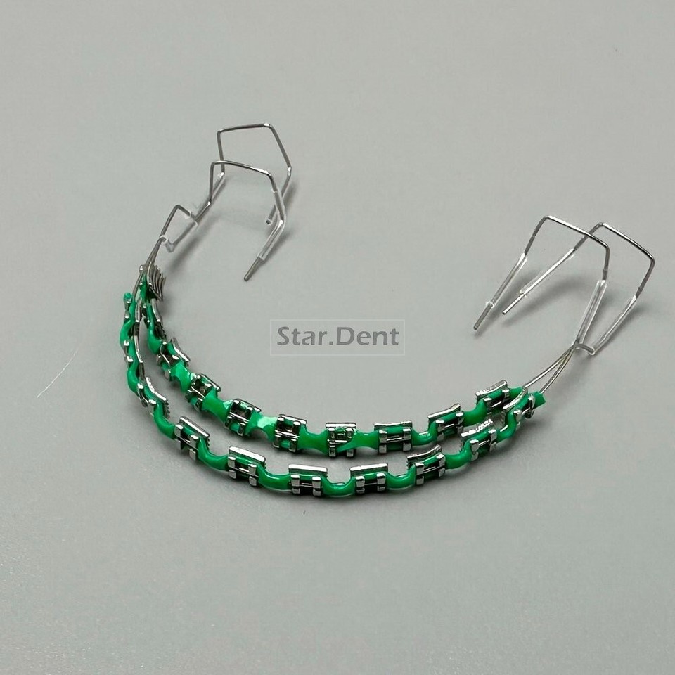 Dental Temporary Tooth Decoration Metal Bracket Orthodontic Power ...