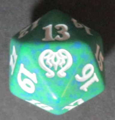 Life Counters / Spindowns Aether Revolt 22mm Spindown Dice (Green ...
