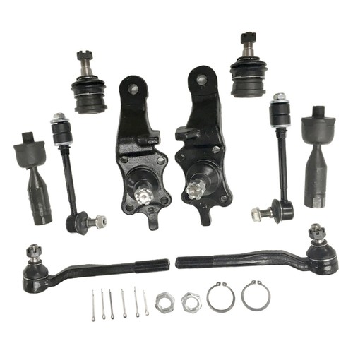 10Upper Lower Ball Joint Tie Rod Sway Bar Kit For 96-02 Toyota 4Runner ...