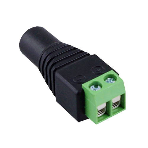 5pcs CCTV Female DC Power Adapter Plug to Terminal Block Coax Cable ...