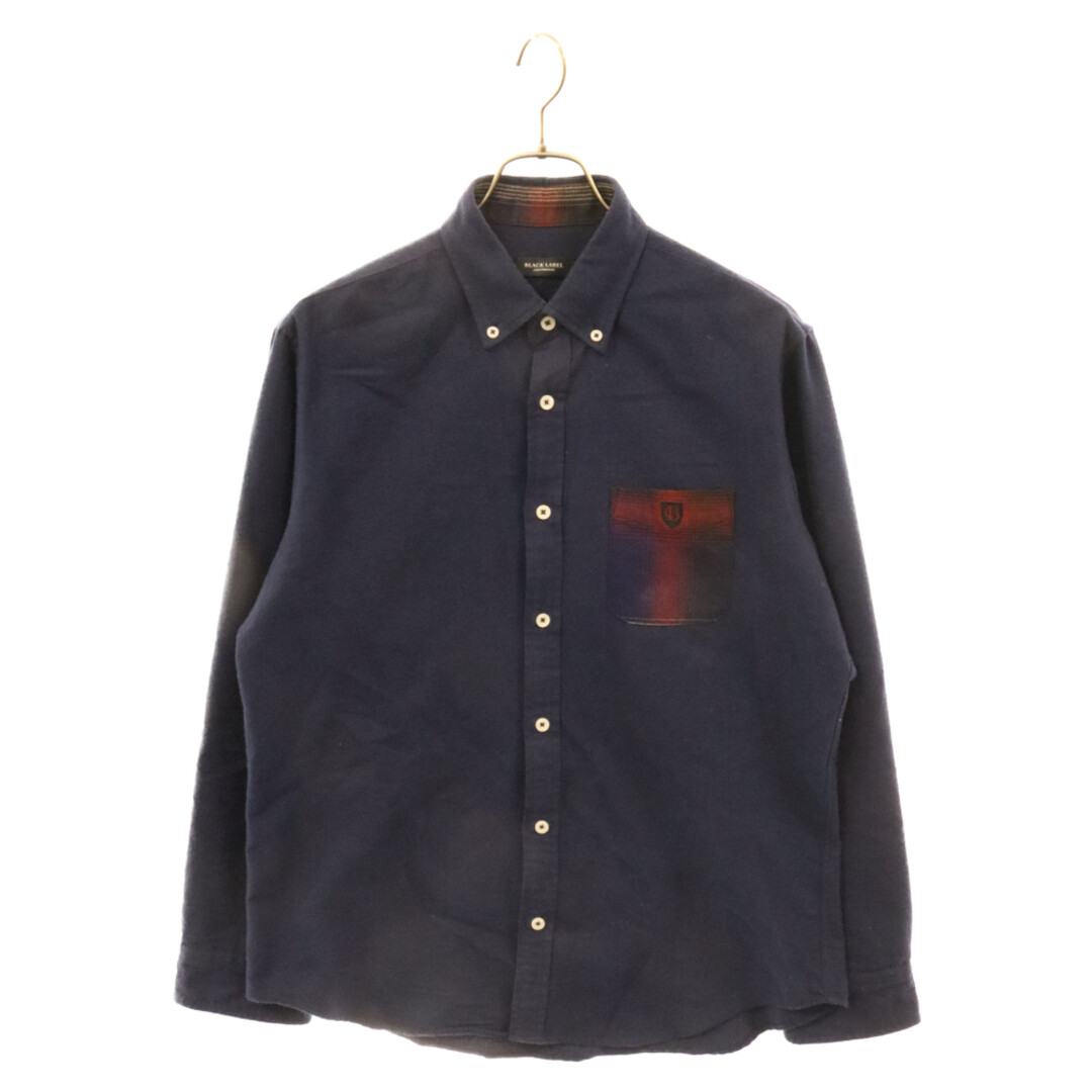 Black Label Crestbridge Logo Embroidered Long Sleeve … - Gem