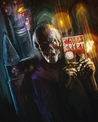Tales From The Crypt Ghoul Keeper TV Series Poster Giclee Print Art ...