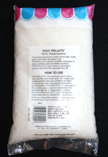 Poly Pellets 100 Polypropylene Weighted Stuffing Material 32oz 2lbs ...