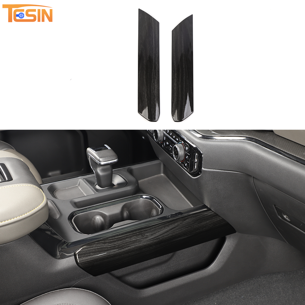 Chevy Interior Upgrade JeCar Wood Grain Console Trim For 2022-2024 ...
