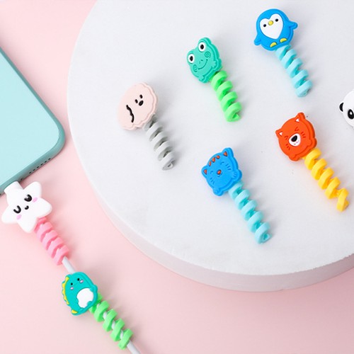 Cover Cartoon Easy to Use Data Cable Protector Multi-color | eBay