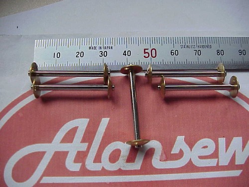 5 SEWING MACHINES BULLET BOBBINS VINTAGE WORKS ON SINGER 27,28,127,128 ...