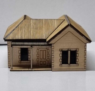 Trackside Models - SM041 - N Scale - Laser Cut "The Croyden House ...