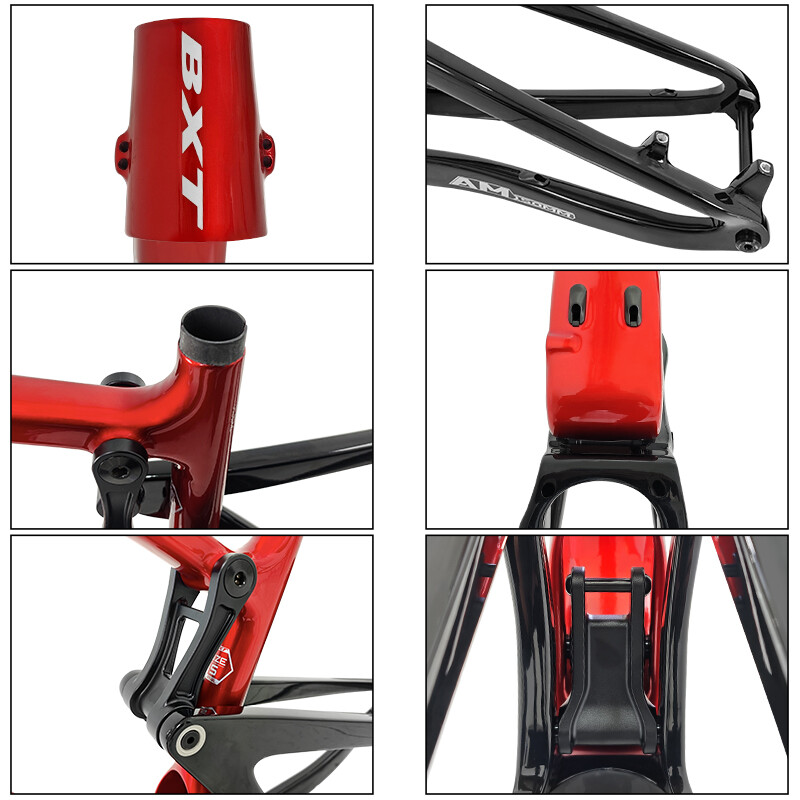 BXT 29er AM Full Carbon Fiber Suspension Mountain Bike Frame 148*12mm ...