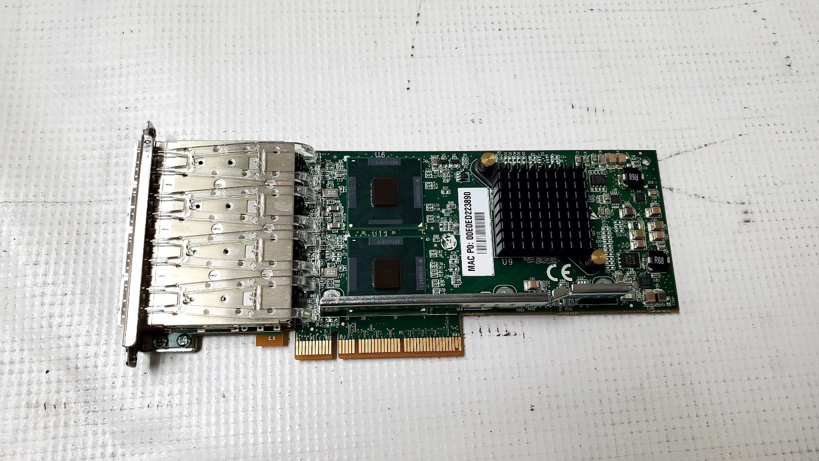 Silicom Quad Port SFP Network Adapter PE2G4SFPI6L-R No SFPs | eBay