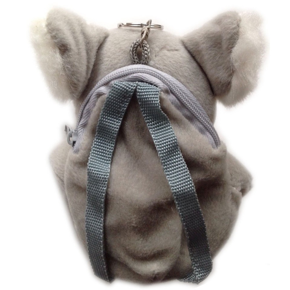 Cute Koala 3D Plush Keychain Coin Pouch Bag Purse Accessory New | eBay