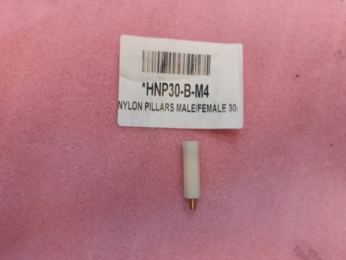 LOT X 100 hnp30-b-m4 nylon pillars male/female 30 | eBay UK