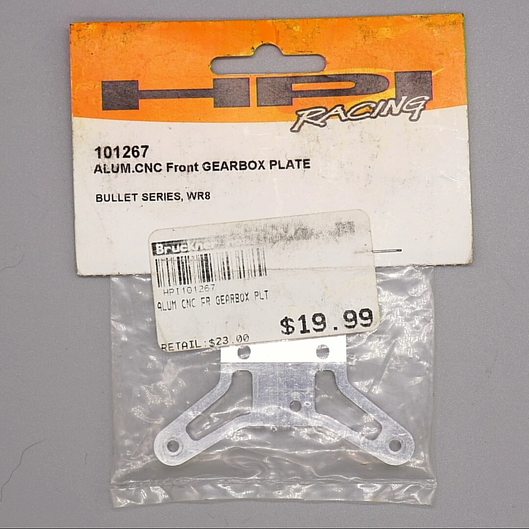 HPI 101267 Aluminum CNC Front Gearbox Plate | eBay