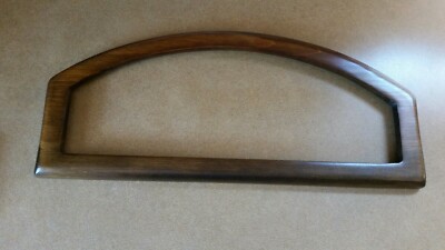 Dark Walnut Wooden Frame for Cross Stitch, Needlepoint, Embroidery 5" × ...