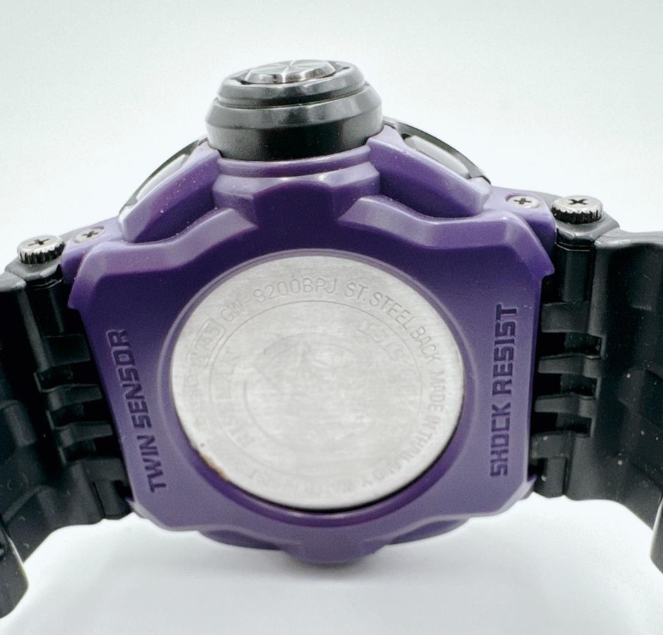 Used CASIO G-SHOCK Limited Authentic Rare Color Riseman Gw-9200Bpj ...