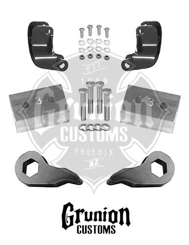 McGaughys 2/3" Lowering Kit Hummer H2 2003 - 2010 Rear Air Suspension ...