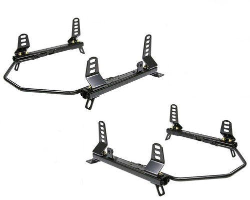M2 MOTORSPORT FITS SUBARU IMPREZA GC8 GDB BUCKET SEAT RAIL SLIDERS PAIR ...