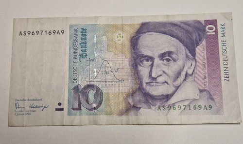 1989 Deutsche Mark RFA Banknote of 10 | eBay