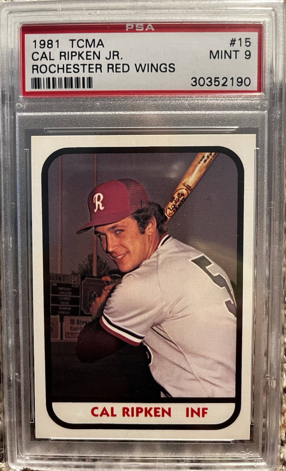1981 TCMA Rochester Cal Ripken Jr HOF RC Rookie PSA 9 Mint | eBay
