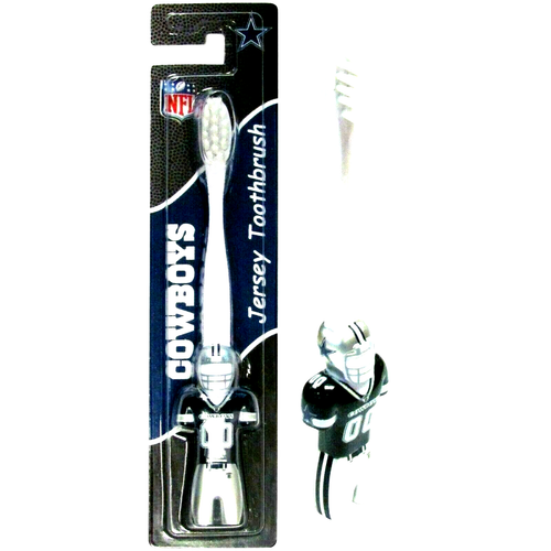 3 PK DALLAS COWBOYS FOOTBALL PLAYER YOUTH SIZE TOOTHBRUSH NEW NFL ...