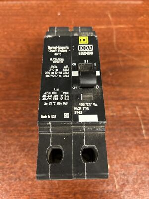 Square D Circuit Breaker 2P 100A 240V | EGB24100 | | eBay