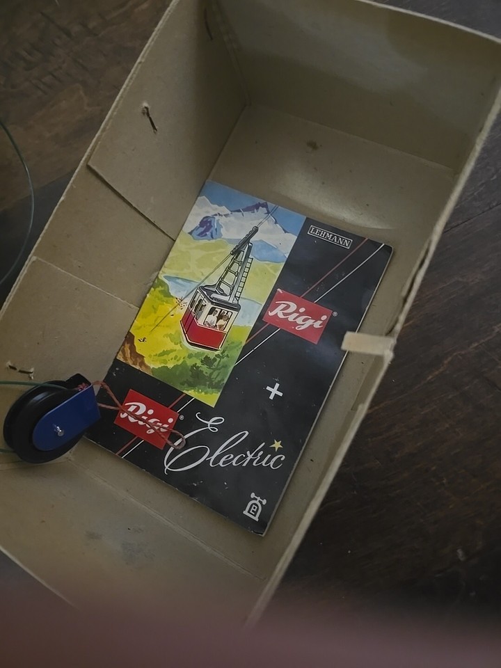 Vintage Lehmann Rigi 900 Cable Car Toy Made in Western Germany | eBay