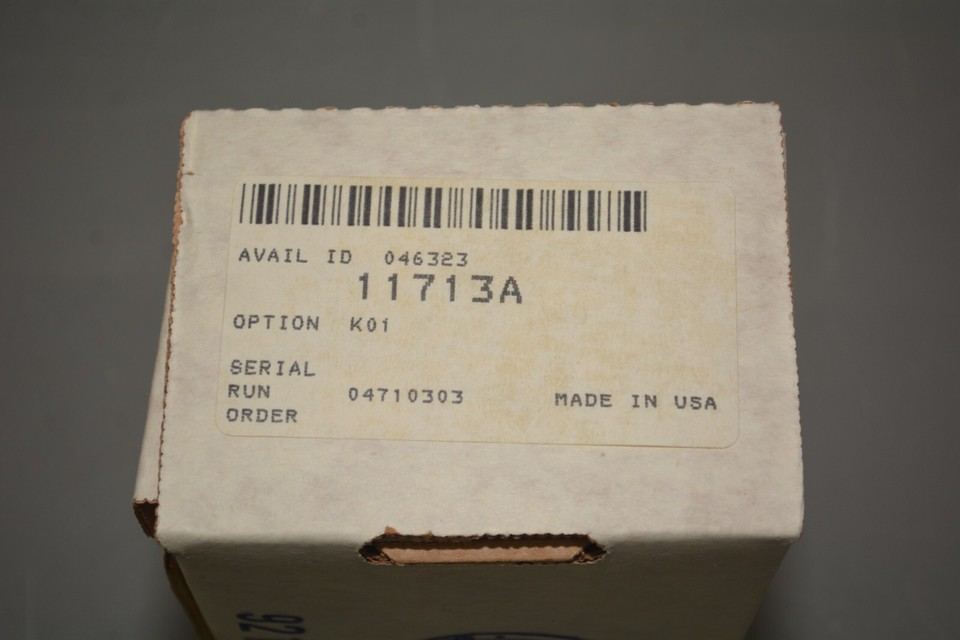 ^ HP 11713A-K01 Actuator Adapter #X379 | eBay