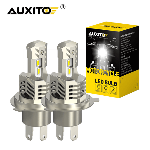 H4 9003 16000LM LED Bulb HID White Hi/Lo Beam Motorcycle Headlight Lamp ...