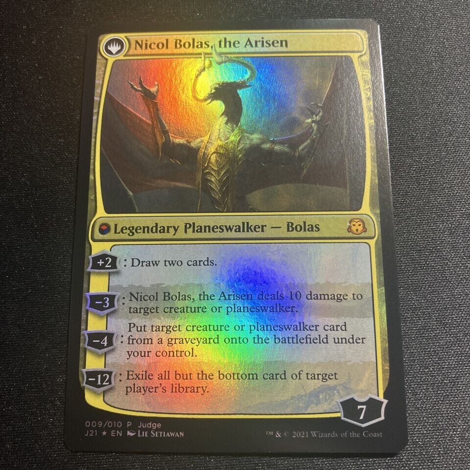 MTG Foil Nicol Bolas , the Ravager - Nicol Bolas, the Arisen (NM) Judge ...