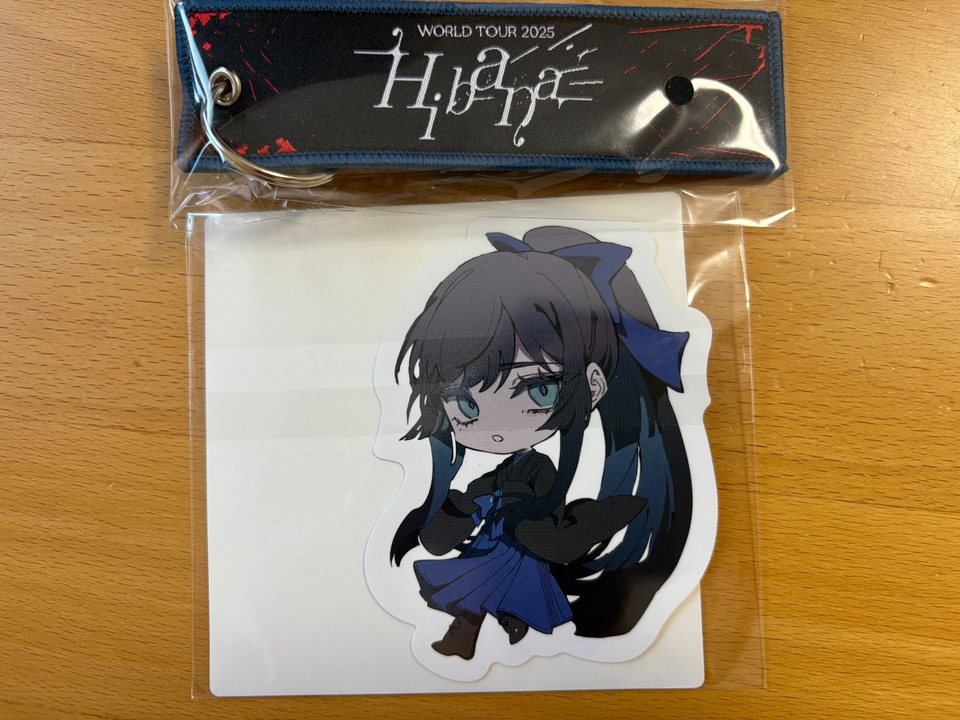 Ado Hibana Tag Keychain World Tour 2025 JAPAN Ver. | eBay