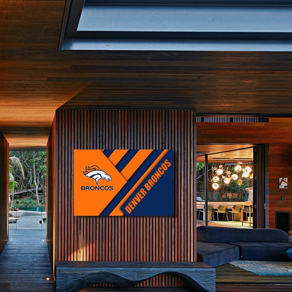 Denver Broncos Design NFL Football Home Decor Wall Art Print Poster ...