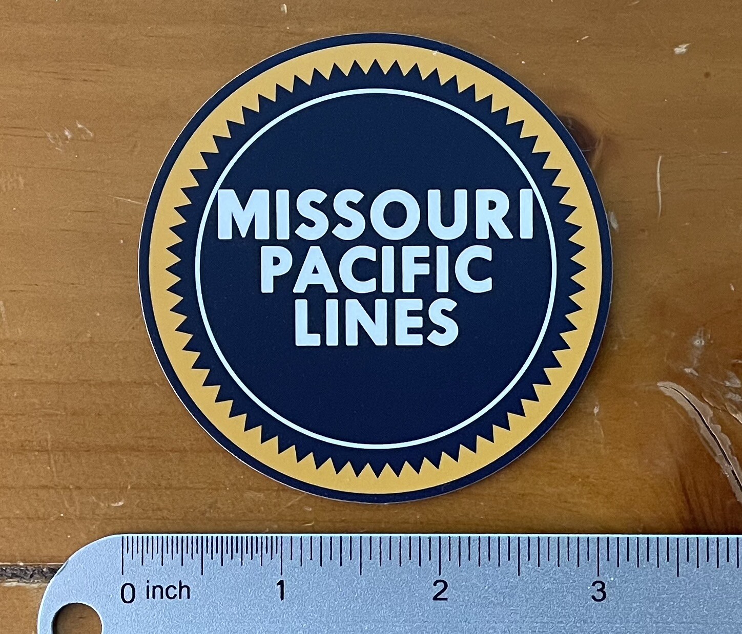 Nostalgic Railroad Sticker Missouri Pacific Lines MOPAC 3 inch Round ...