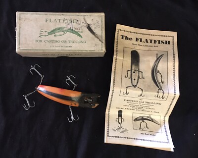 Helin Tackle Co FLATFISH - T4 Fishing Lure | eBay