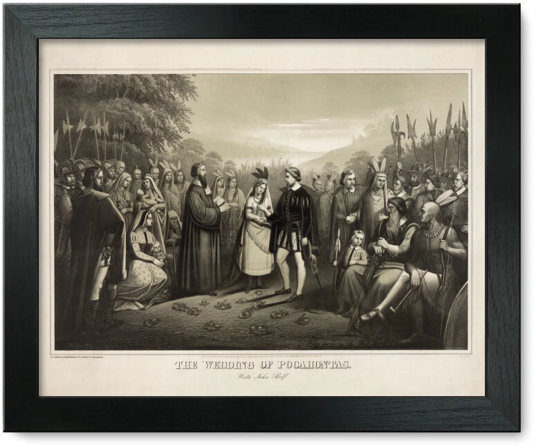 Pocahontas And John Rolfe Wedding