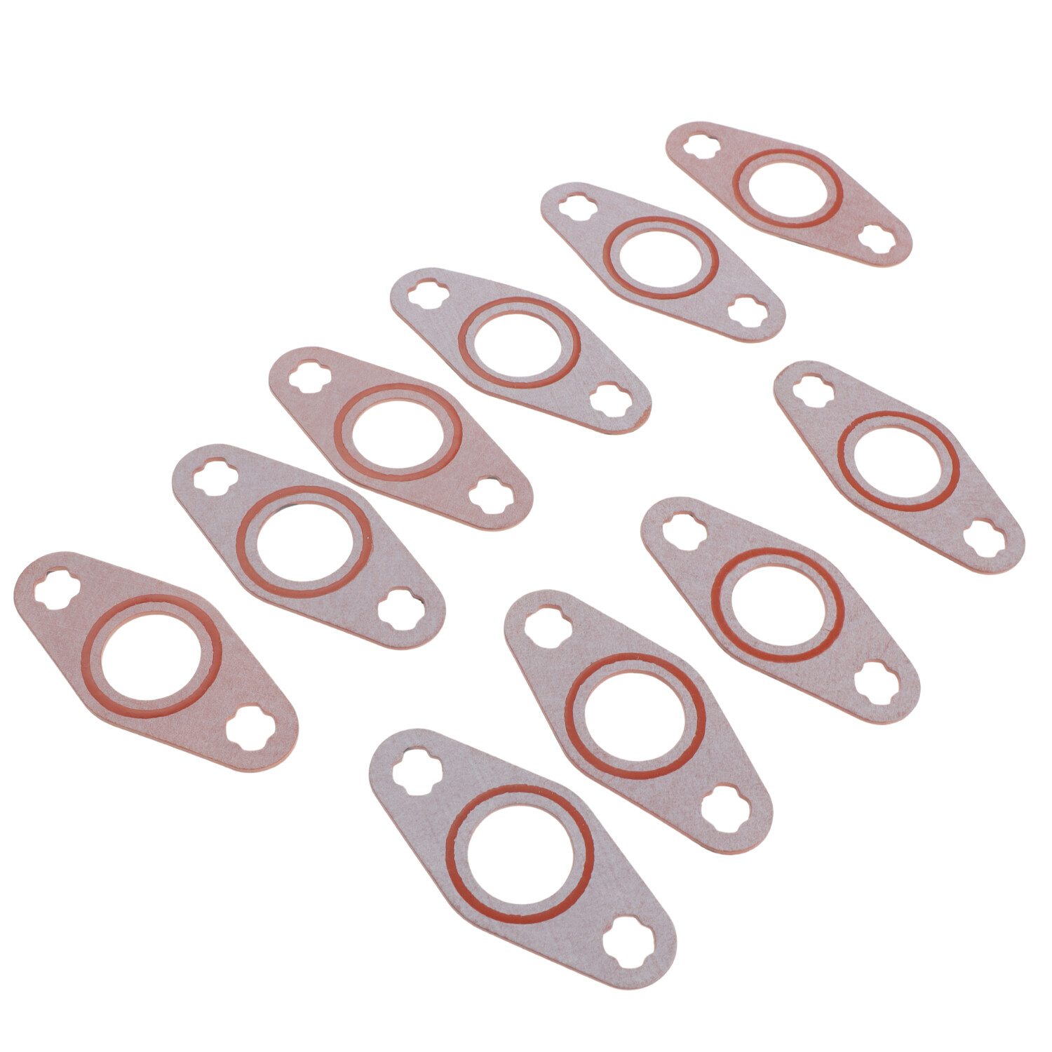 10 x Turbo Oil Drain Gaskets for Dodge Cummins 24V 5.9L 6.7L Engines ...