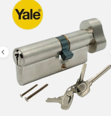 Euro Turn Cylinder Barrel Lock (75mm) Yale | eBay UK