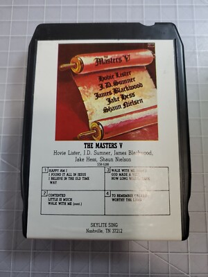 The Masters V 8 Track 1984 Gospel Tested | eBay