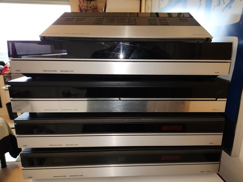 bang olufsen Beomaster 5000 system (Amp, Turntable, Tape, CD, Control ...