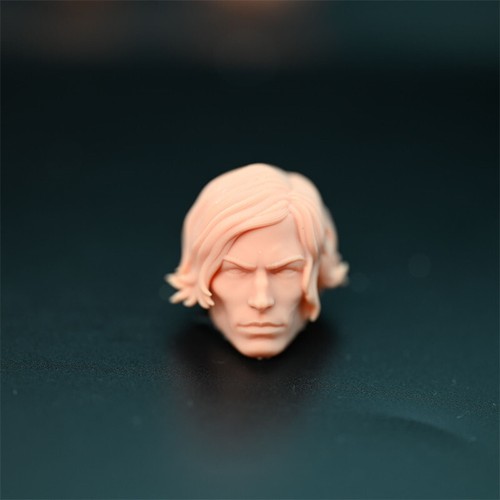 1/10 Scale The Flash Calm Ezra Miller Head Sculpt Unpainted Fit 7" Neca ...