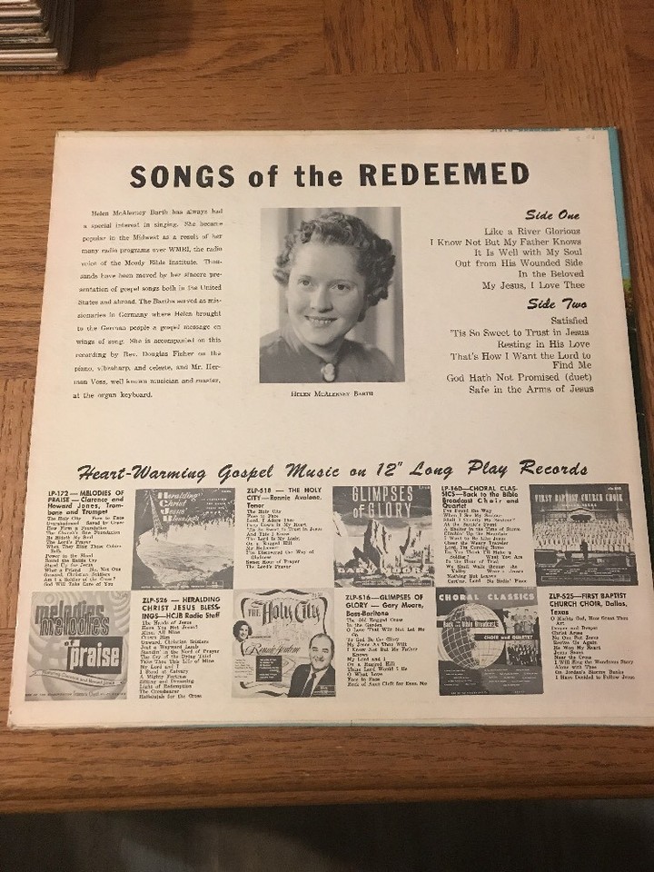 Songs Of The Redeemed Album | eBay