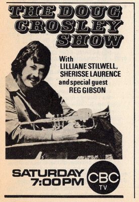 1973 CBC TV AD~THE DOUG CROSLEY SHOW~LILLIANE STILWELL~SHERRISE ...