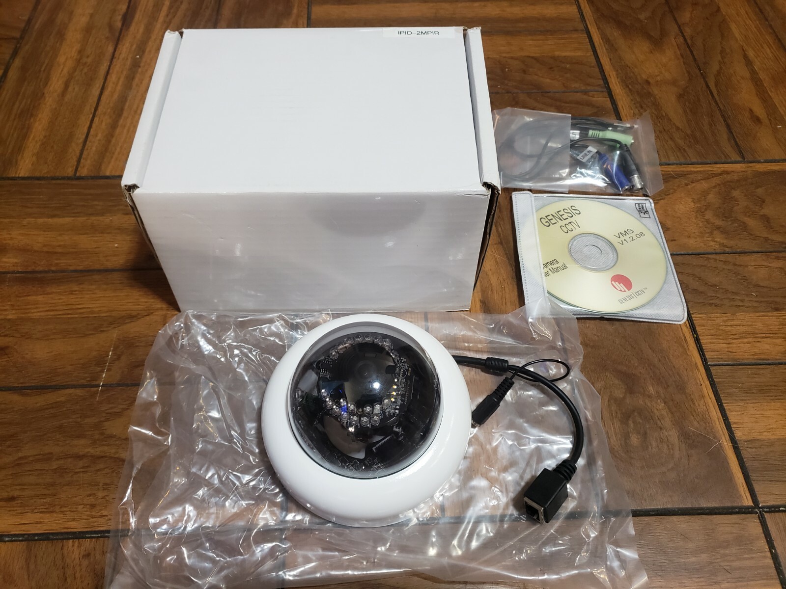 Genesis CCTV IPID-2MPIR 2MP IP Dome Camera Indoor CCTV IR | eBay
