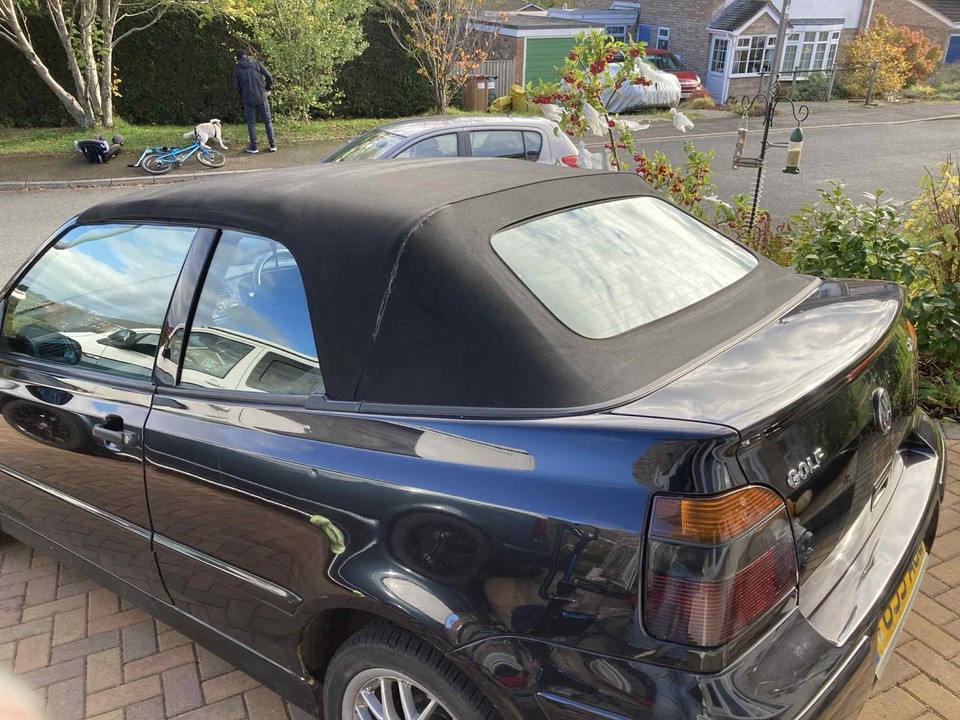 Volkswagen Golf Cabriolet Avengard. Petrol 2.0ltr 89k miles. MOT June ...