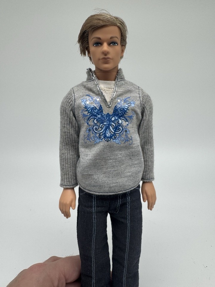 Mattel Barbie Ken Doll Lot of 2 Fashion Fever Ken & Happy Family Alan ...