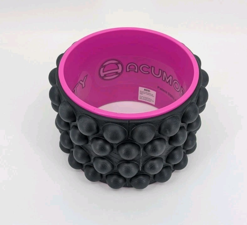 Acumobility Foam Roller & Back Cracker Ultimate Yoga Wheel 11" Height 7 ...