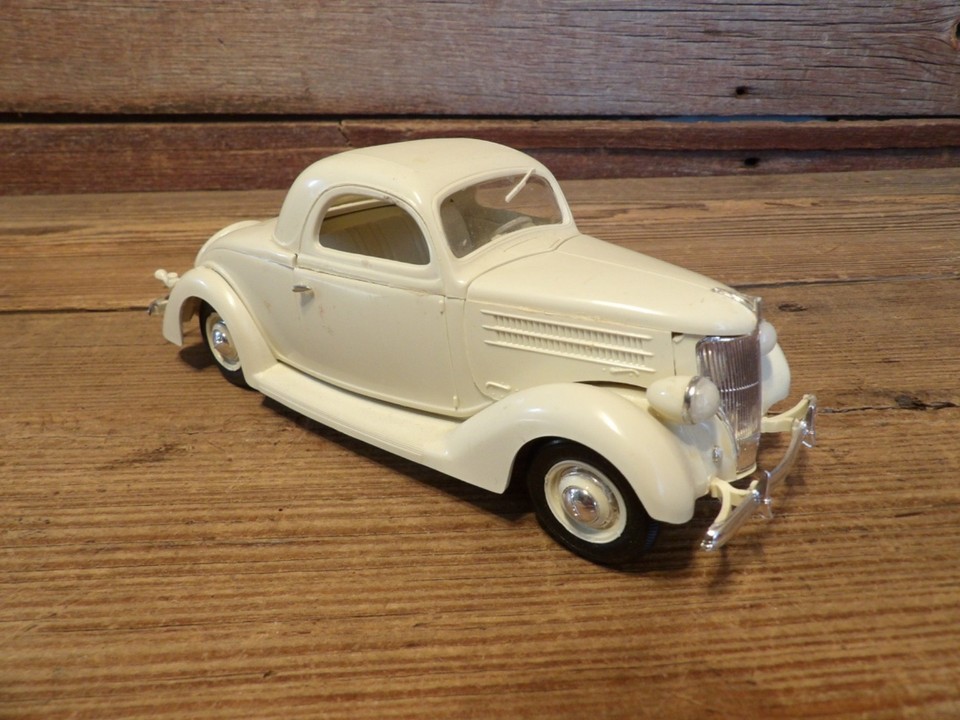 Vintage 1936 FORD DELUXE COUPE Car Model Kit - JUNKYARD PARTS! | eBay