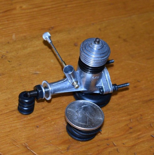 1956 Atwood Shriek Super Cadet .049 model airplane engine vintage 049 ...
