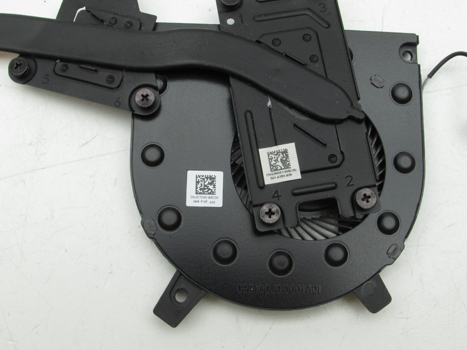 Dell Inspiron 7506 2-in-1 15.6" Genuine CPU Cooling Fan w/Heatsink ...