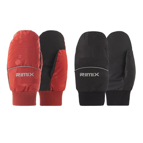 Winter Gloves Mittens Waterproof Duck Down Unisex for Running Ski ...