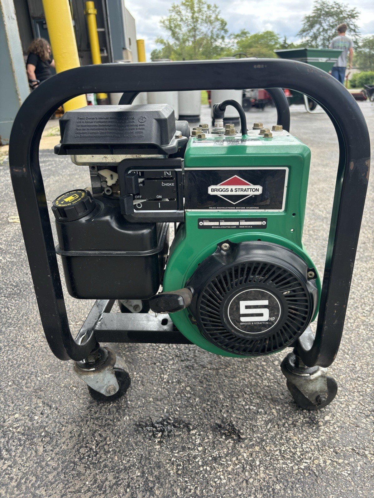 Coleman Powermate 5 HP Gas Powered Generator Model PM54-2000 | eBay