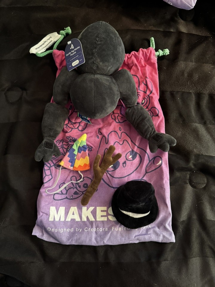 Official Makeship Gorilla Tag Monke Plush Collectable NO CODE | eBay